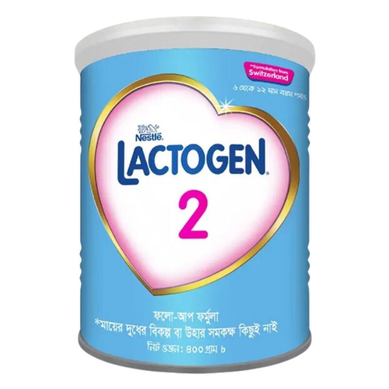 Nestle Lactogen 2 Milk Powder 400g – V Shop
