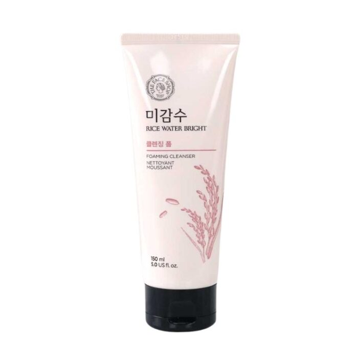The face shop rice water bright cleansing foam – 150ml – V Shop