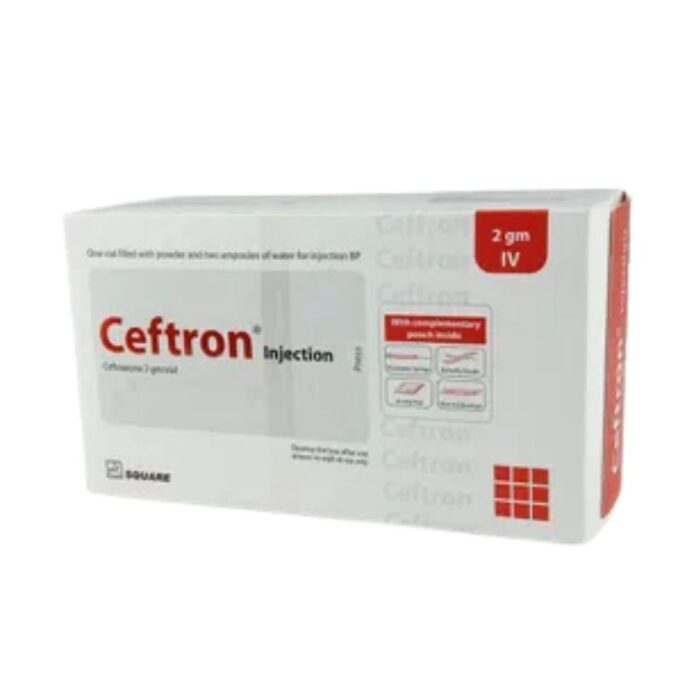 Ceftron 2gm IV Injection – (2gm/vial) – V Shop